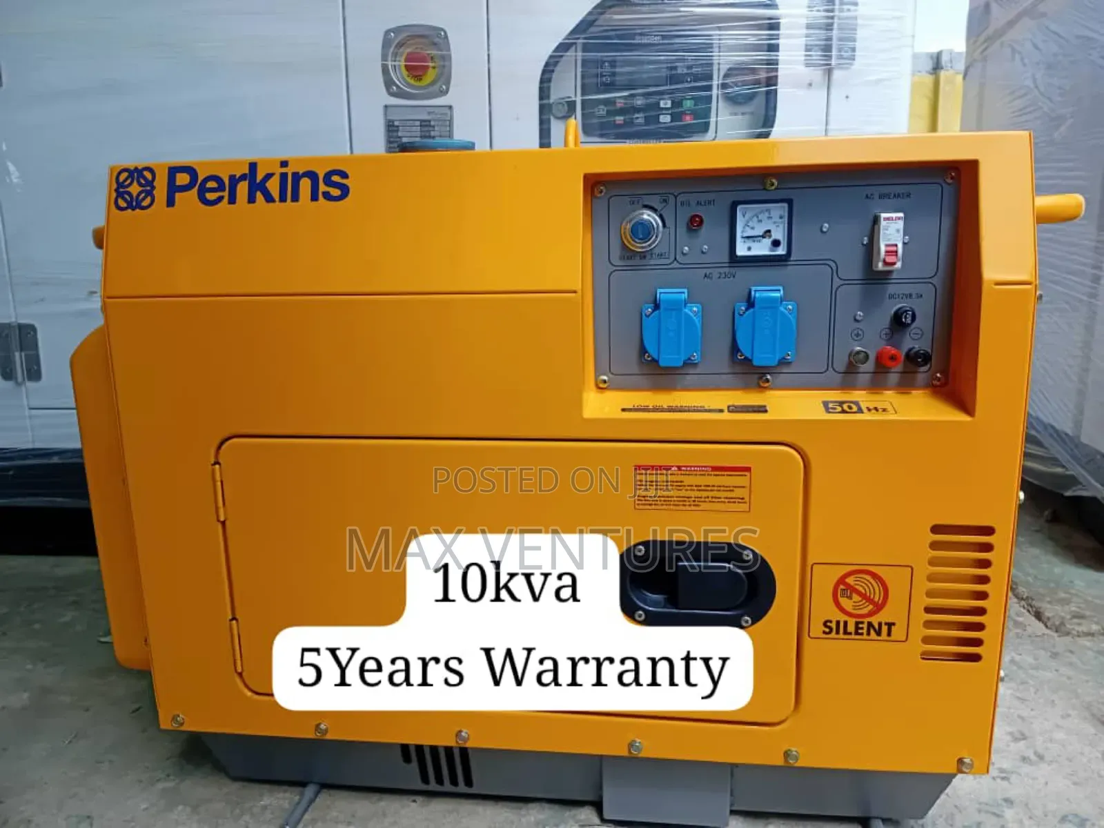 Perkins 10kva High-Output Diesel Generator for sale - Max Ventures ...