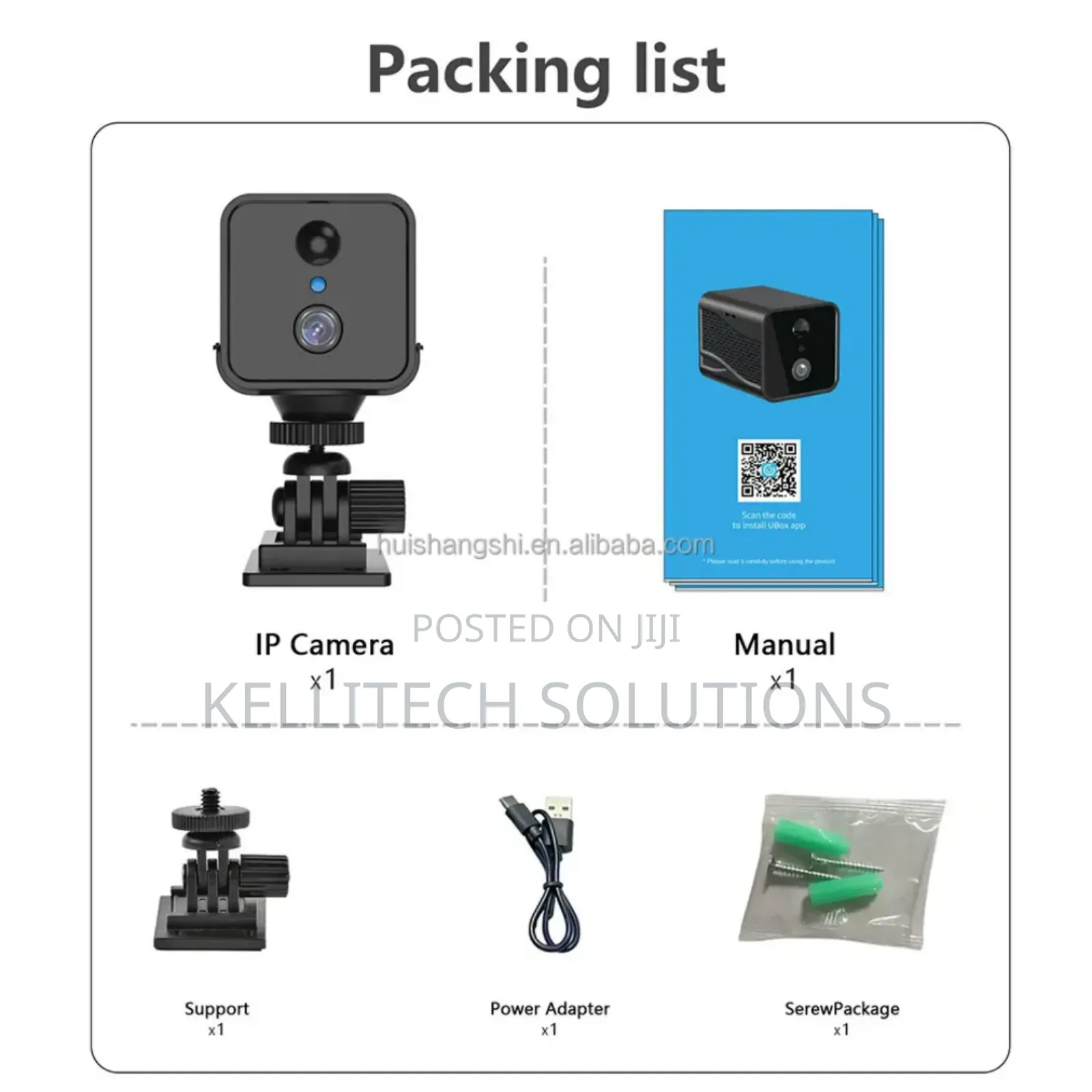 Secret Spy 4g Universal Sim Cctv, 5mp in Kumasi Metropolitan - Security ...