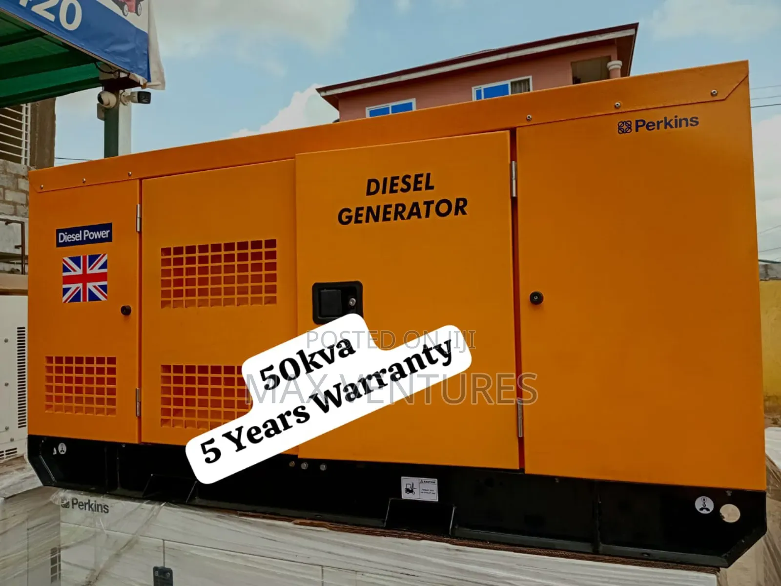 50kva Diesel Powered High Demand Perkins Generator in Accra Metropolitan - Electrical Equipment ...