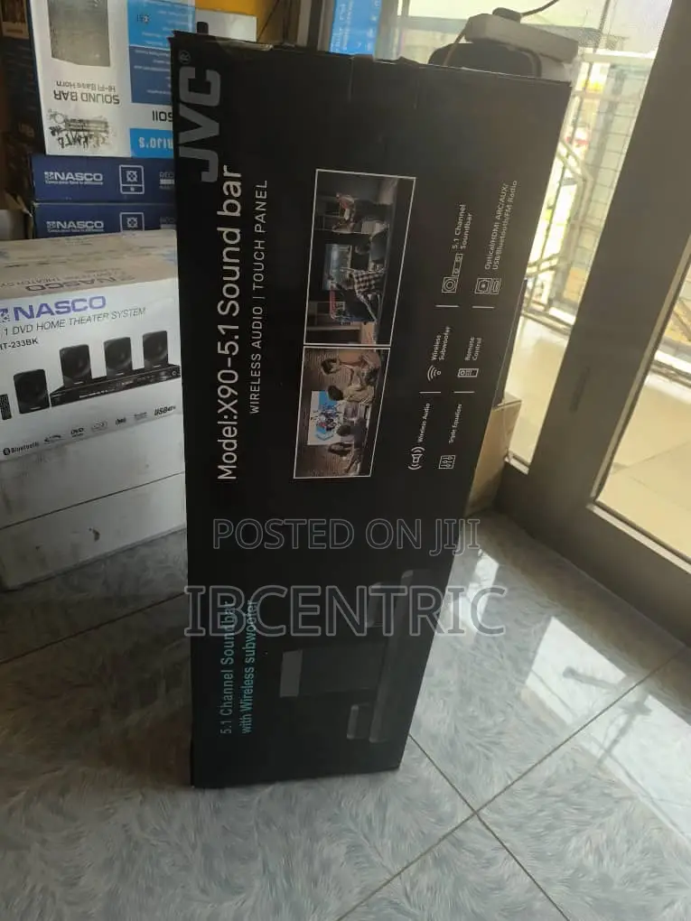 JVC 5.1 Channel Soundbar With Wireless Subwoofer in Dansoman - Audio ...