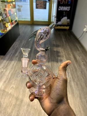 Dolphin Shape Glass Smoking Water Hookah Shisha Pipe Bong in Accra ...
