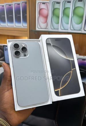 New Apple iPhone 16 Pro Max 256 GB Silver in Accra Metropolitan - Mobile Phones, Godfred Sarpong ...