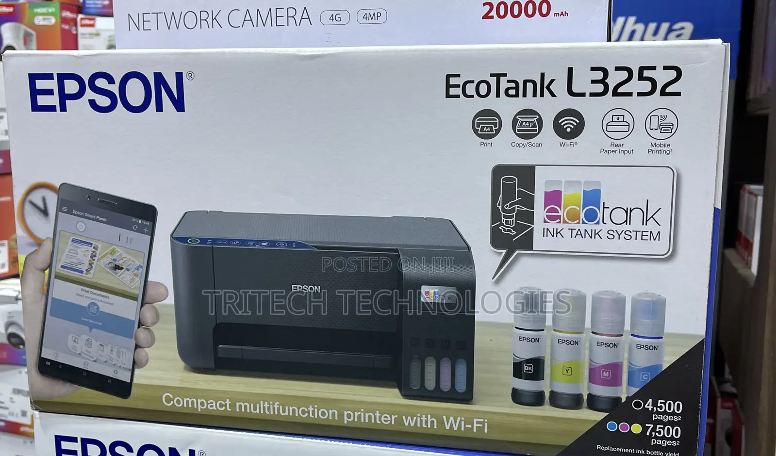 Epson Ecotank L3252 A4 All-in-1 With Wifi and Wireless in Lapaz ...