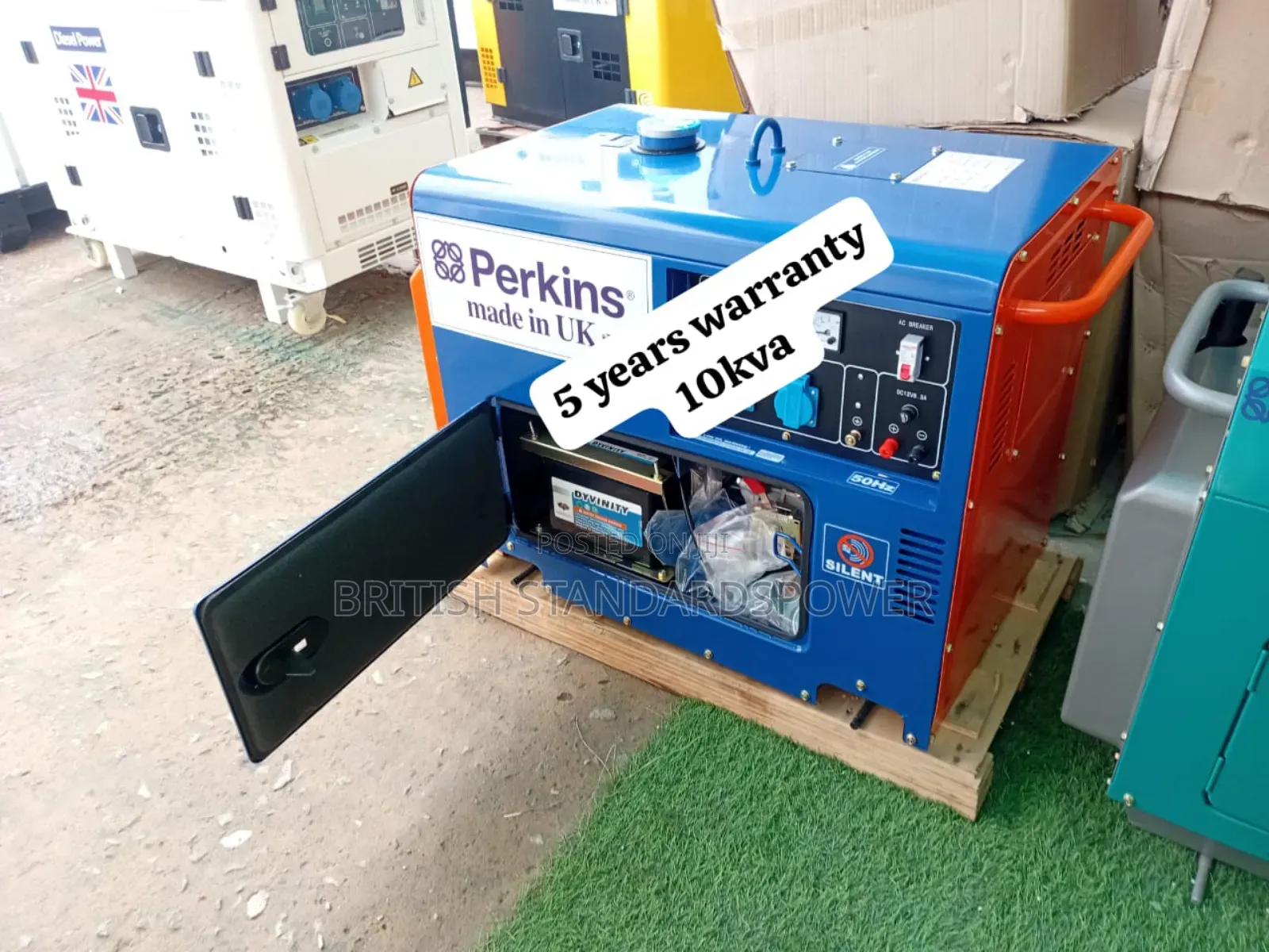 Weather Resistant 10kva Silent Diesel Generator in Accra Metropolitan ...