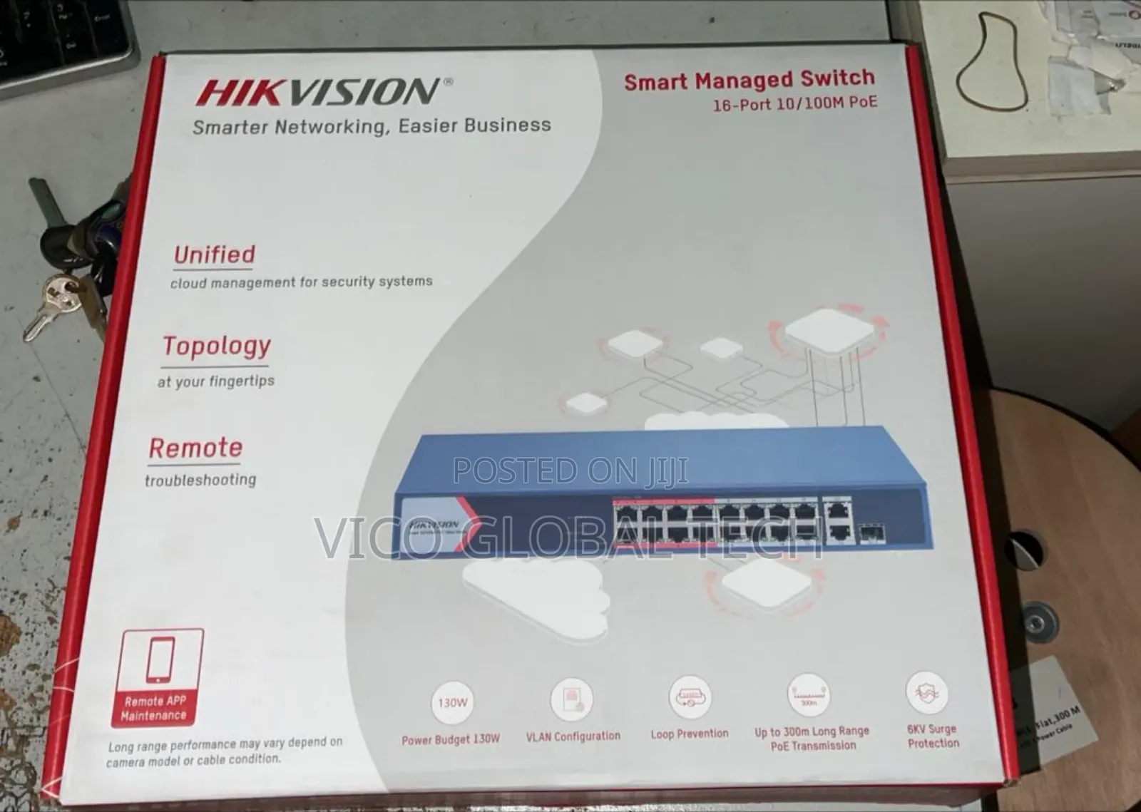 Hikvision 16port Poe Switch Managed in Circle - Accessories & Supplies ...