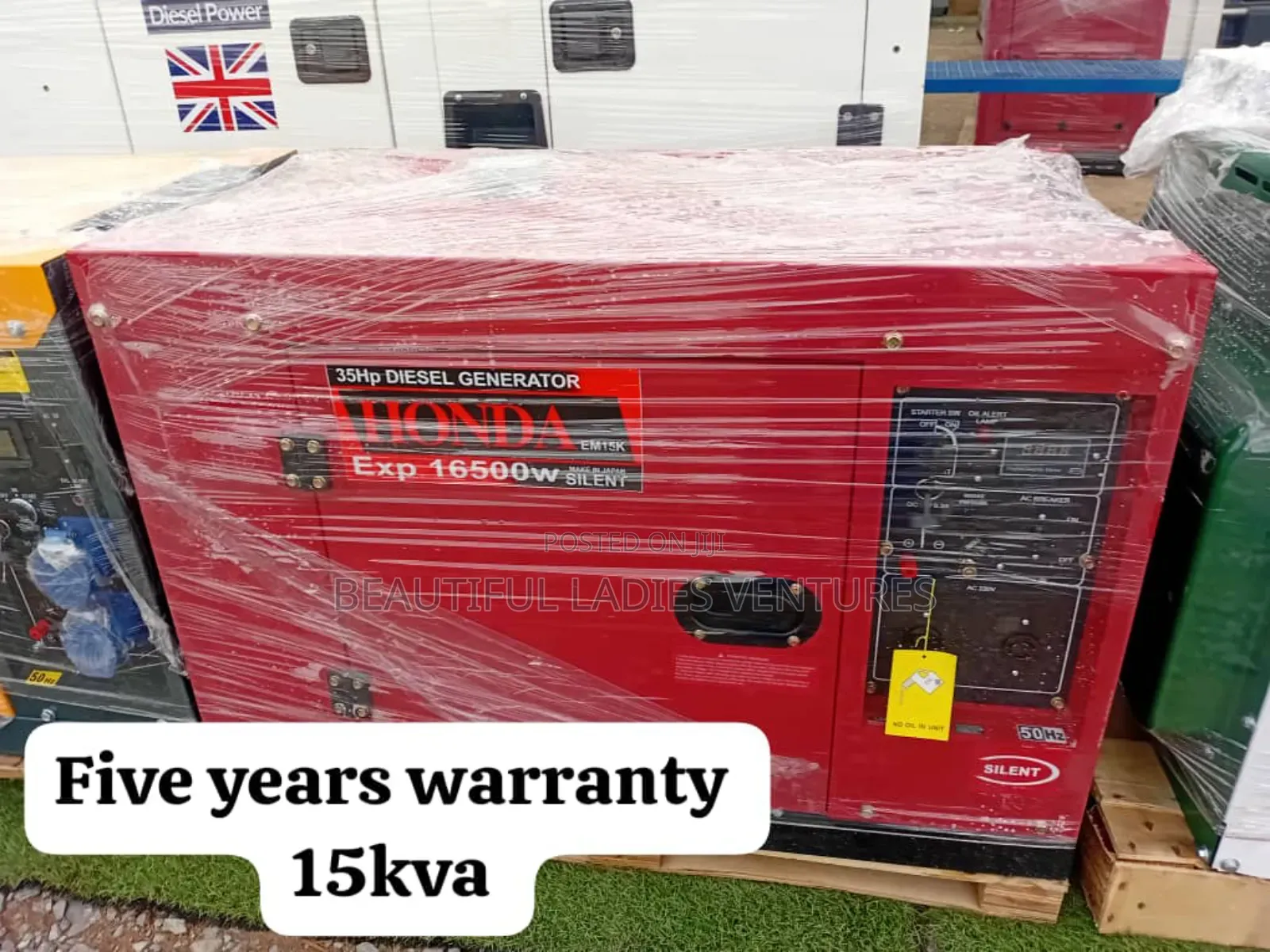 Carbon Neutral Honda Diesel Generator 15kva Electric Start in Airport ...