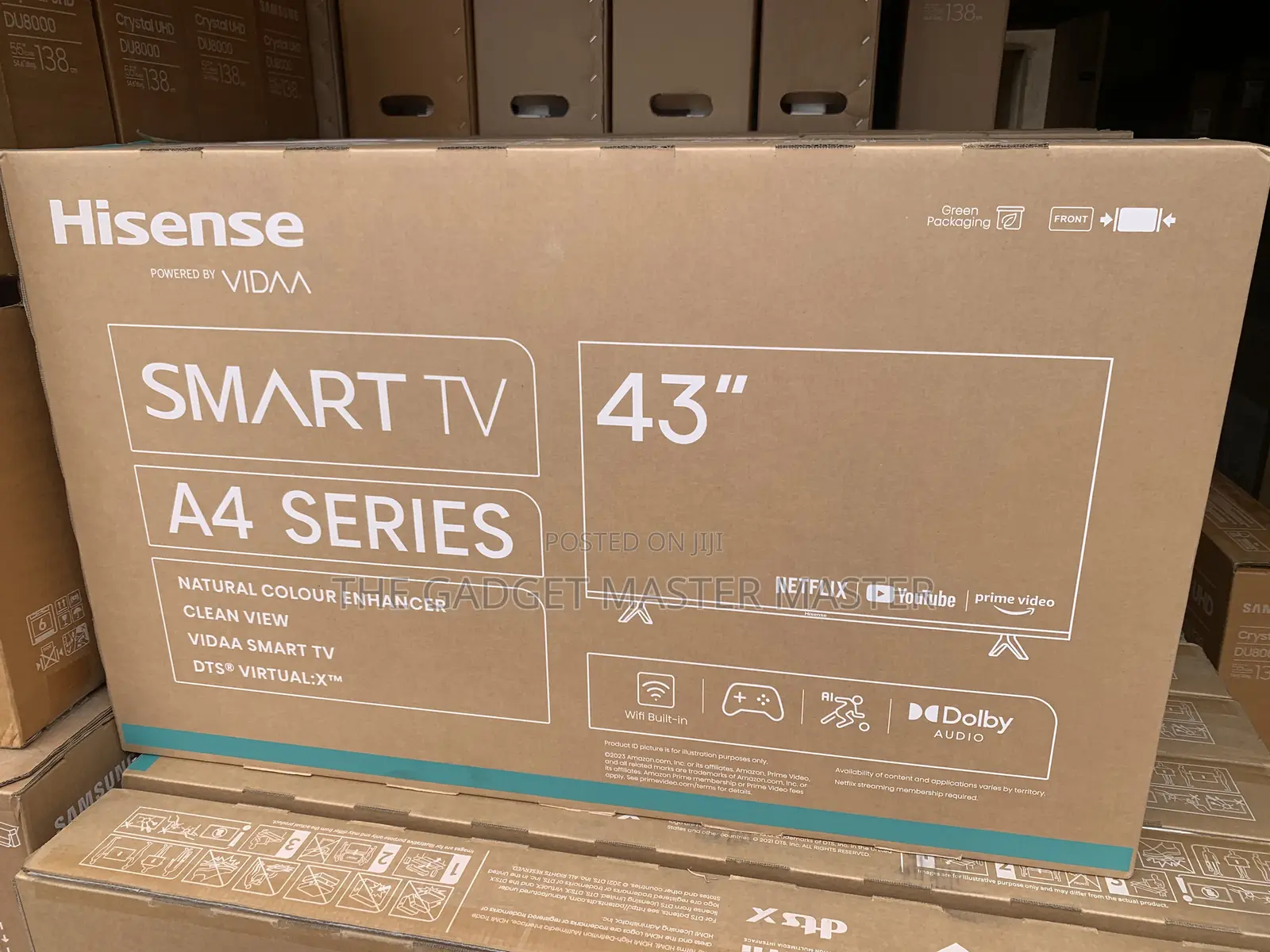 43" A4 Series Hisense Smart Led Google Tv in East Legon - TV & DVD ...