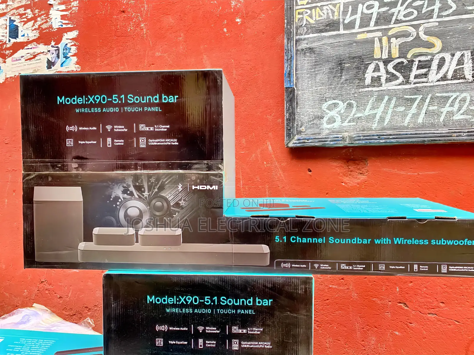 Jvc Soundbar Subwoofer Surround Speakers 8000w Pmpo 3d in Accra ...