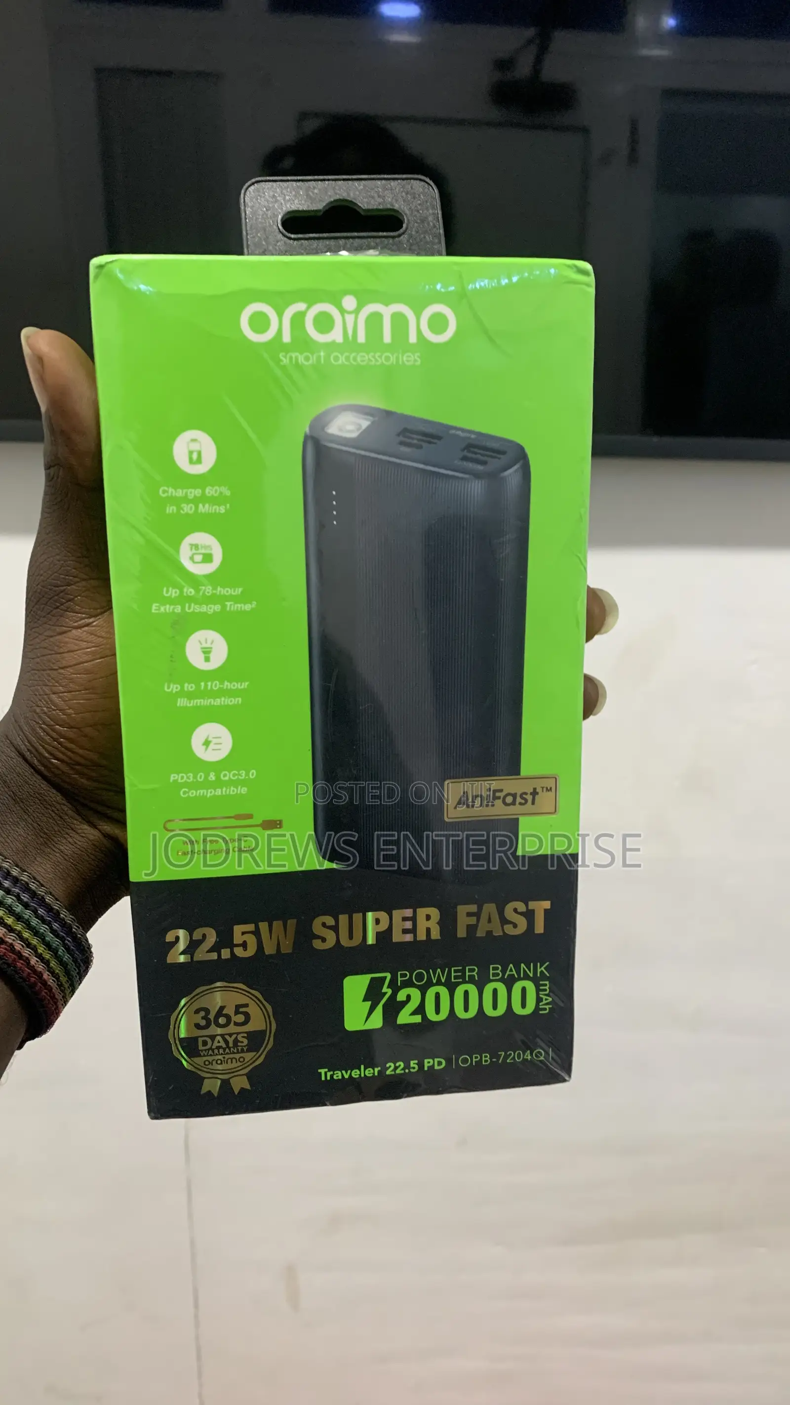 Oraimo Traveler 22.5 Pd 20,000mah in Kumasi Metropolitan - Accessories ...