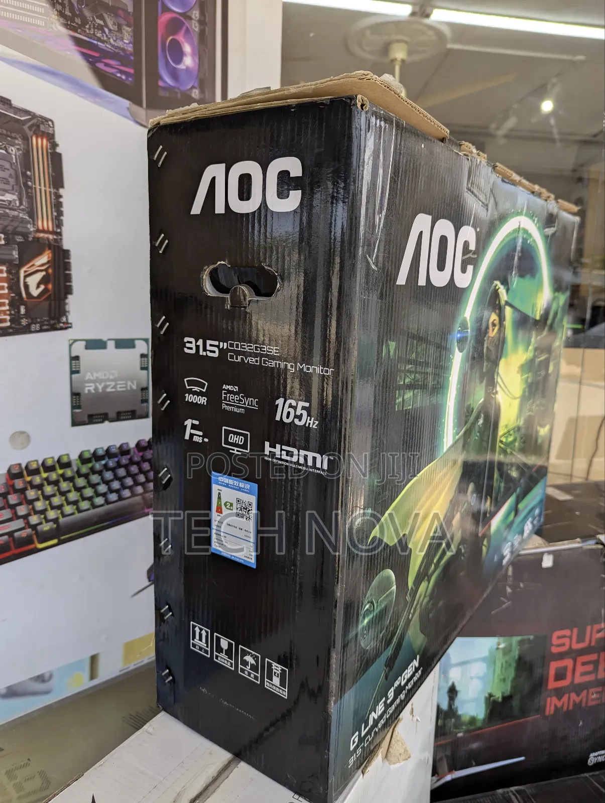 Aoc 32" Inches Curved Gaming Monitor in Lapaz - Computer Monitors, Tech ...