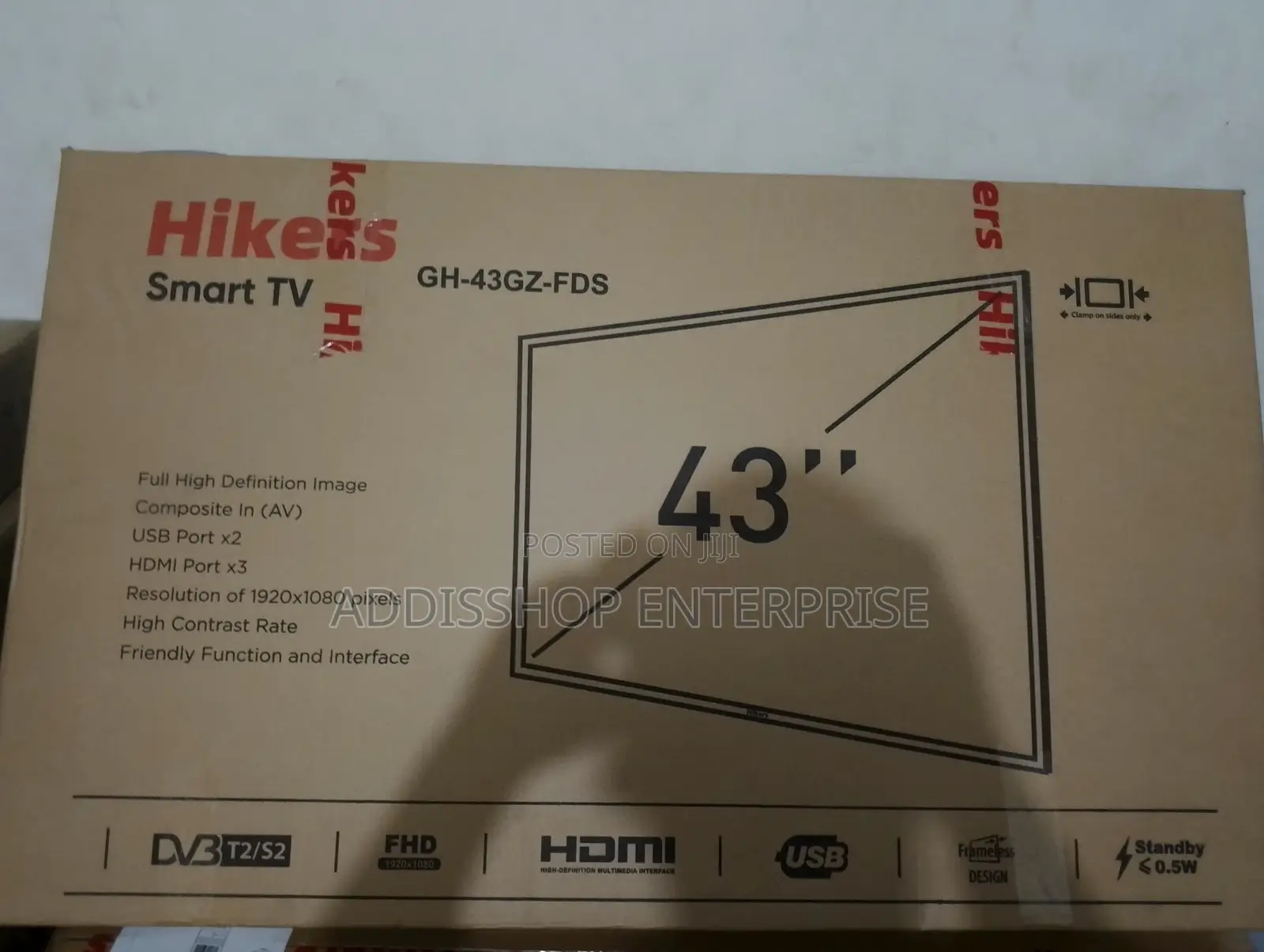 Hikers 43 Frameless Smart Android Tv 2025 Version for sale - ADDISSHOP ...