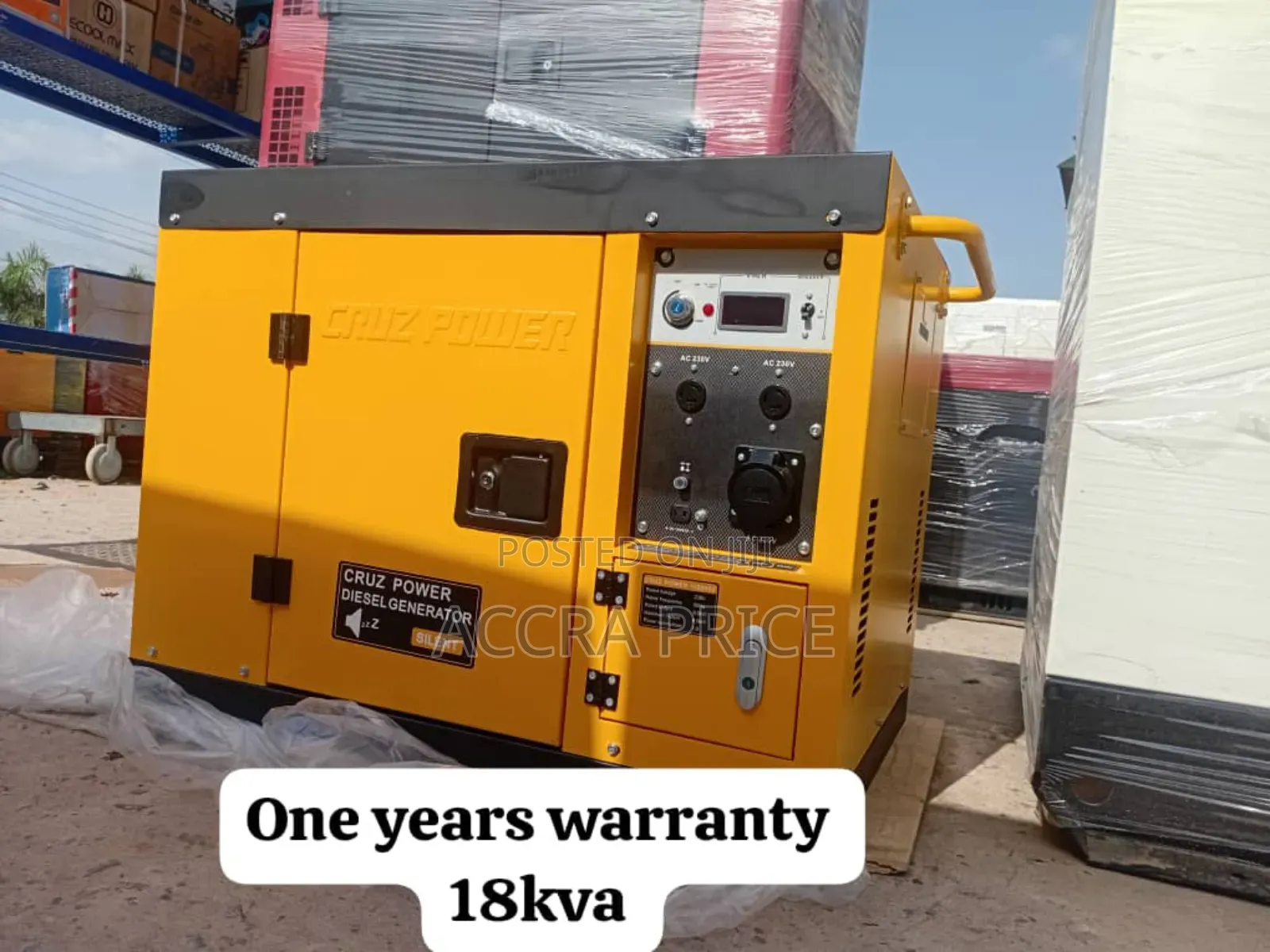Compact Cruz Power Diesel Generator 18kva 18000watts in Accra ...