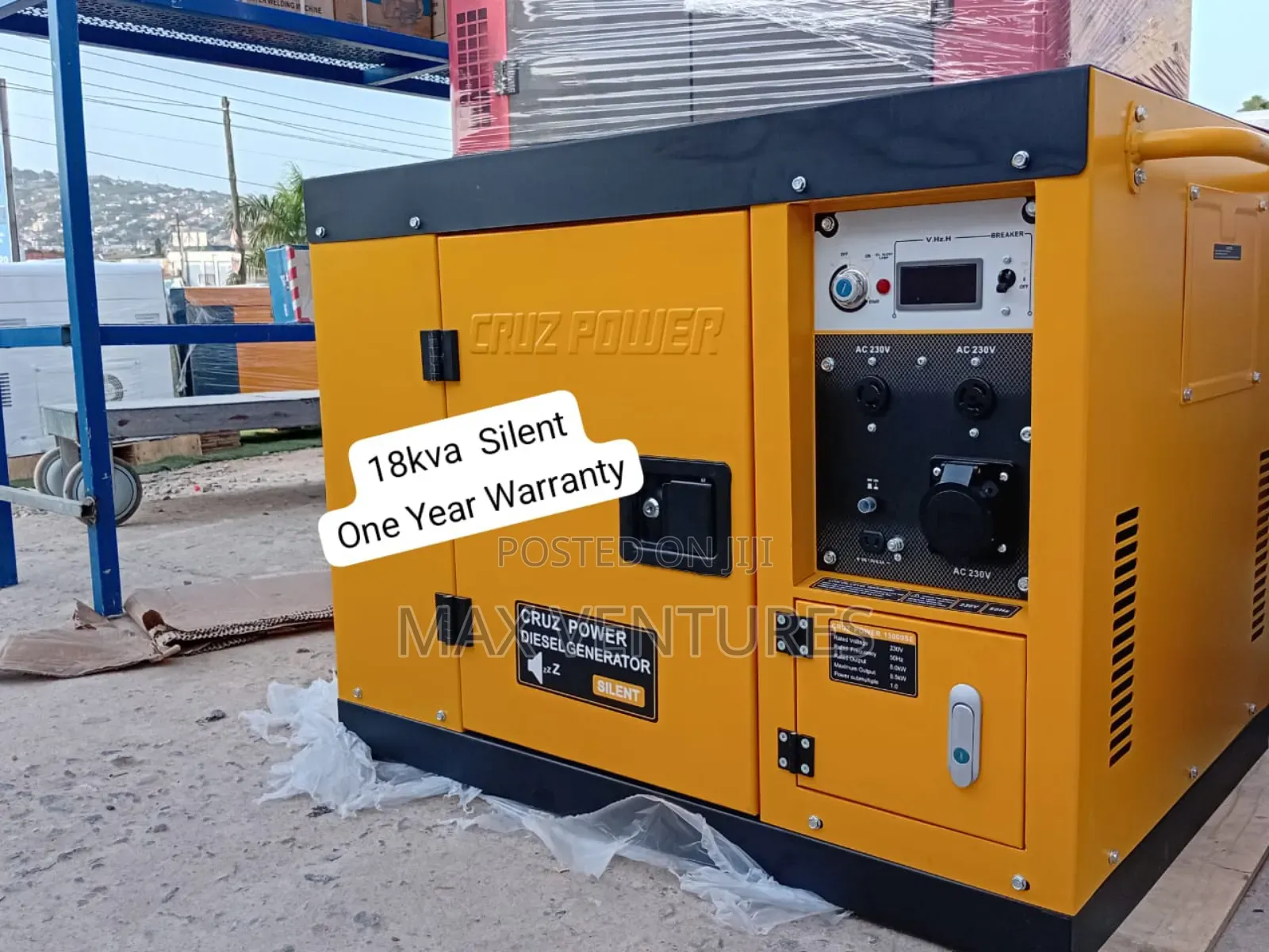 High Tech Cruz Power 18kva Diesel Generator for Apartments in Accra ...