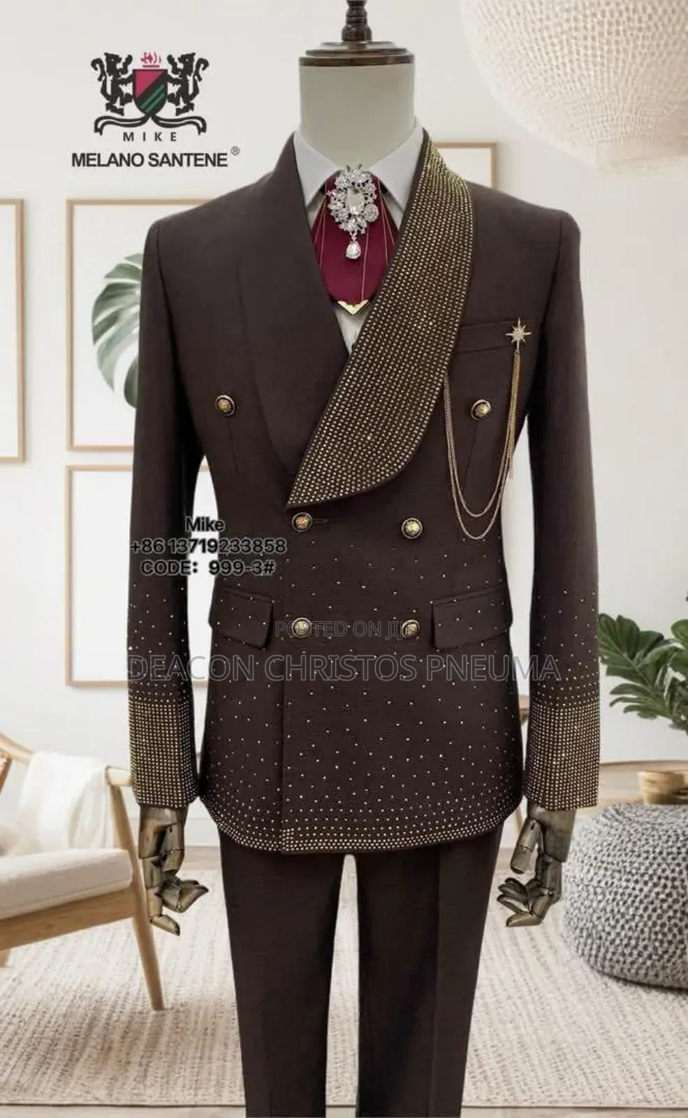 Beaded Turkish Suit in Accra Metropolitan - Clothing, Deacon Christos ...