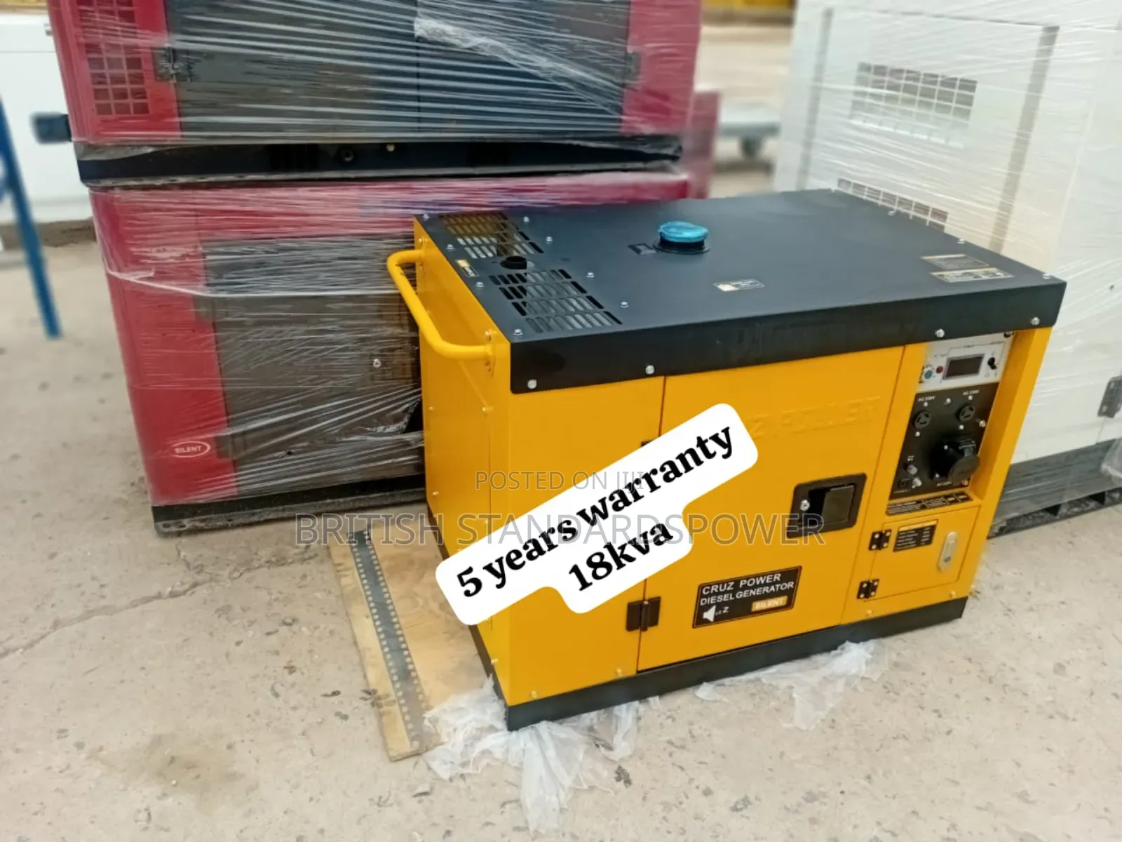 High Frequency Flow 18kva Diesel Generator for sale - British ...