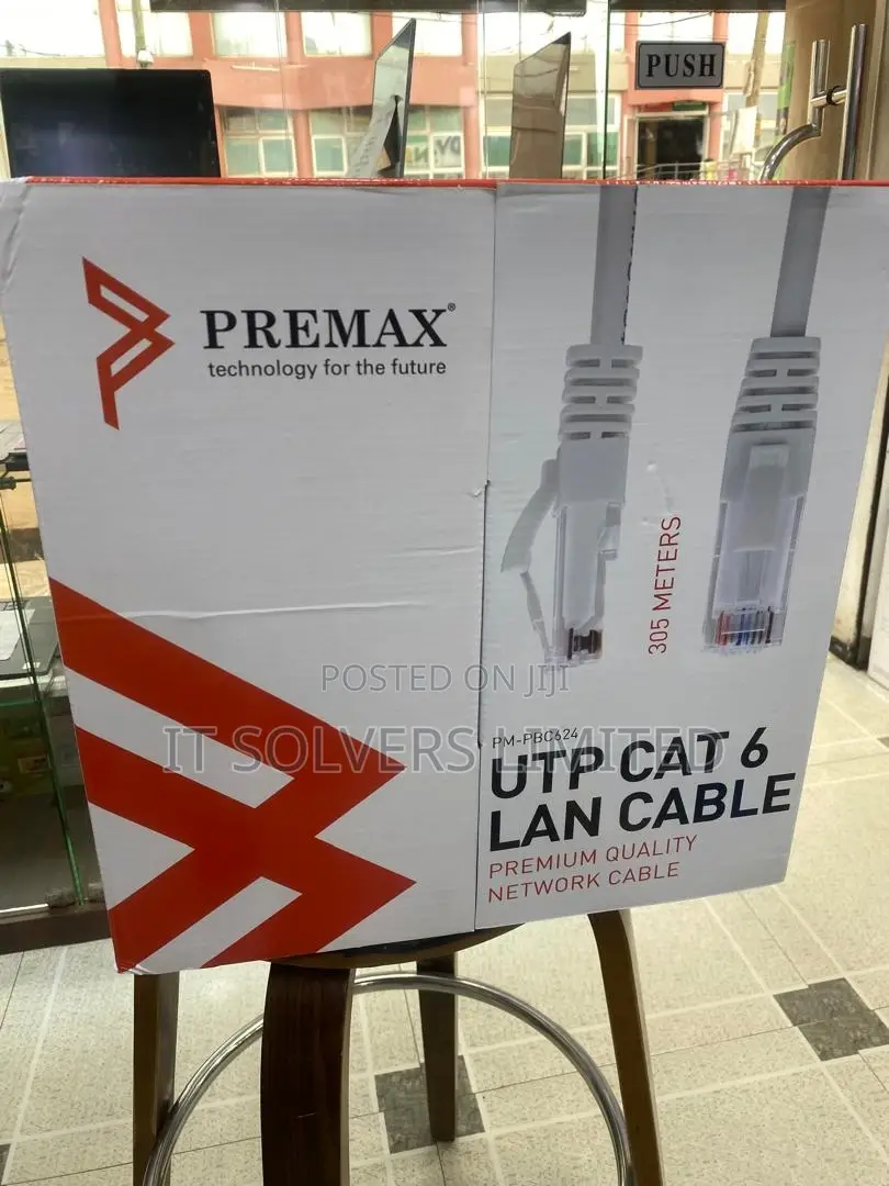 Premax Cat6 Utp 305m Cable in Madina - Networking Products, It Solvers ...