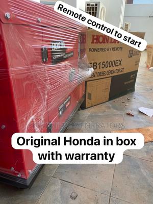 Remote Transmission Honda Silent Diesel Generator 15kva for sale ...