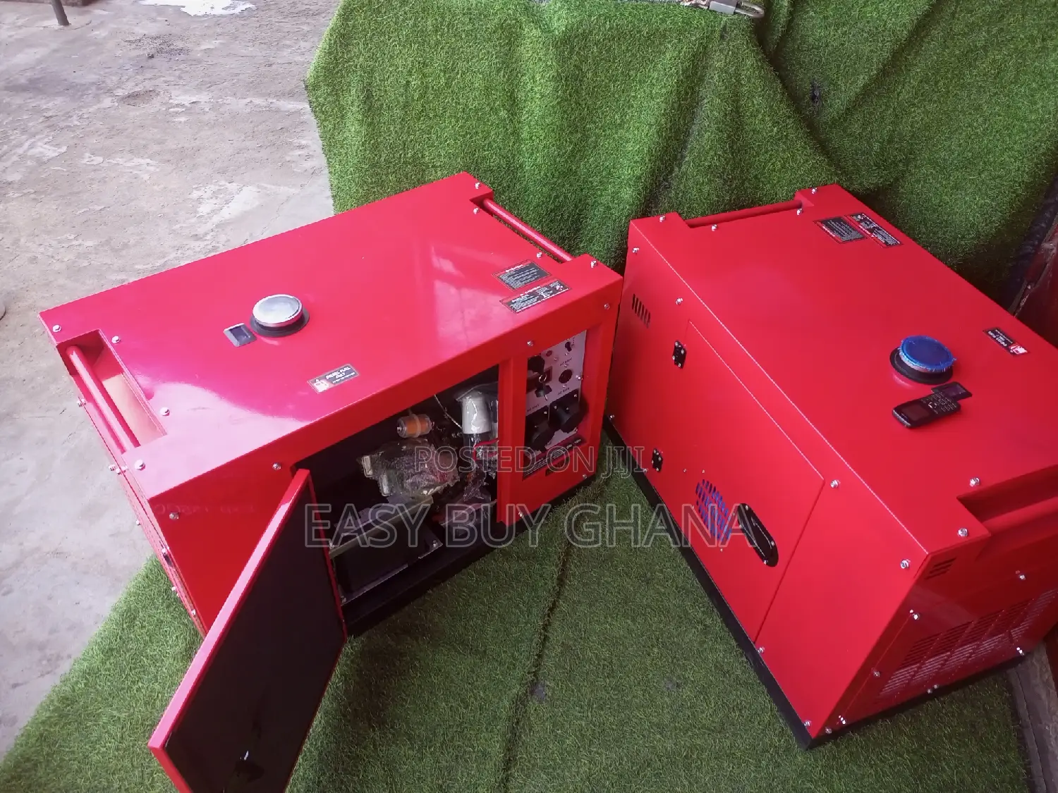 Front and Back View of 15kva Honda Diesel Generator Geneset in Avenor ...