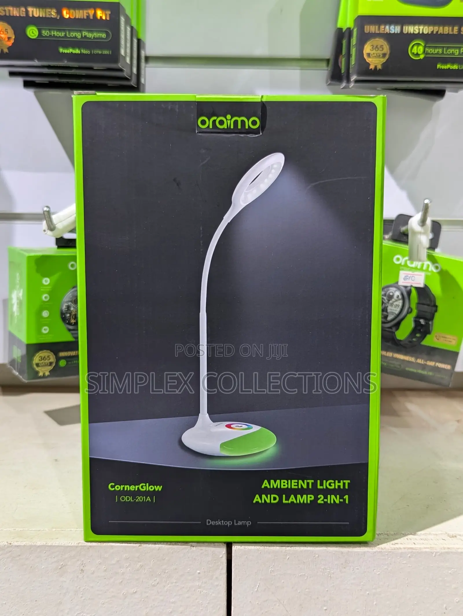 Oraimo Corner Glow 5w Rgb Ambient Light Desktop Lamp in North Legon ...