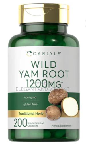 Wild Yam Root 1200mg | 200 Capsules in Kasoa - Vitamins & Supplements ...