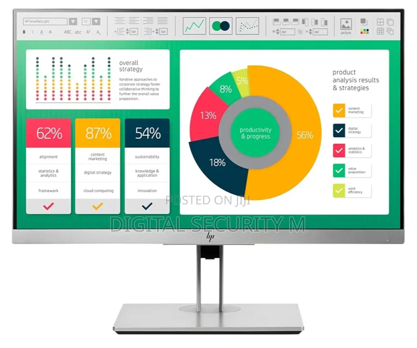 22 Inches Hp Edgeless in Lapaz - Computer Monitors, Digital Security ...