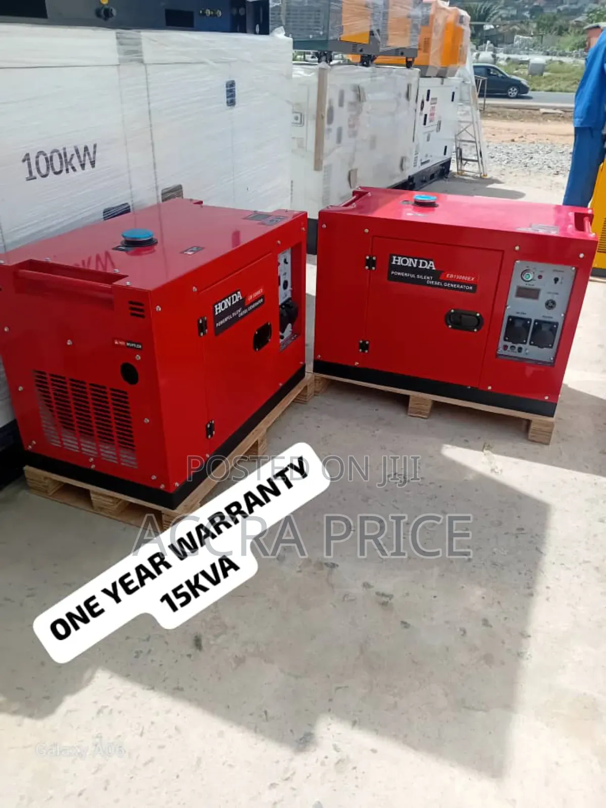 Air Cooled 15kva Honda Diesel Generator 15kva Diesel Gen in Accra ...
