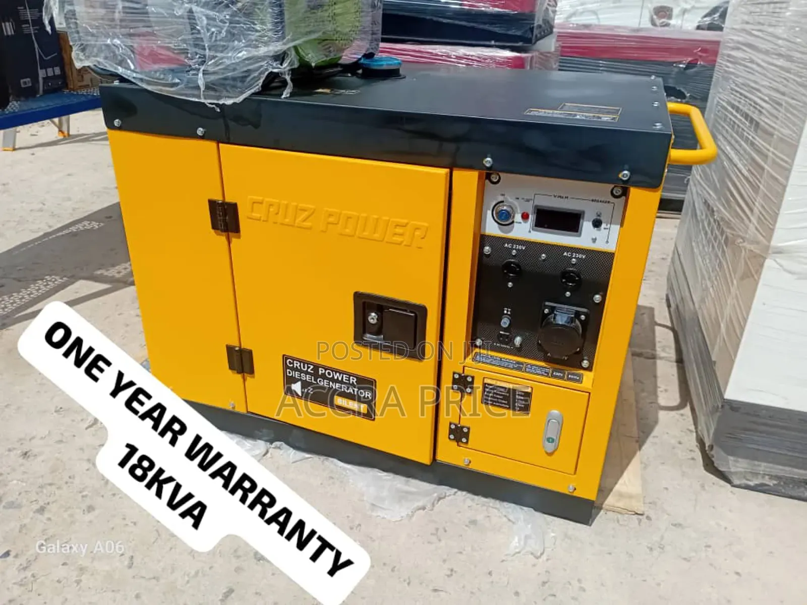 Classic 18kva Cruz Power Diesel Generator 100% Copper Engine in Accra ...