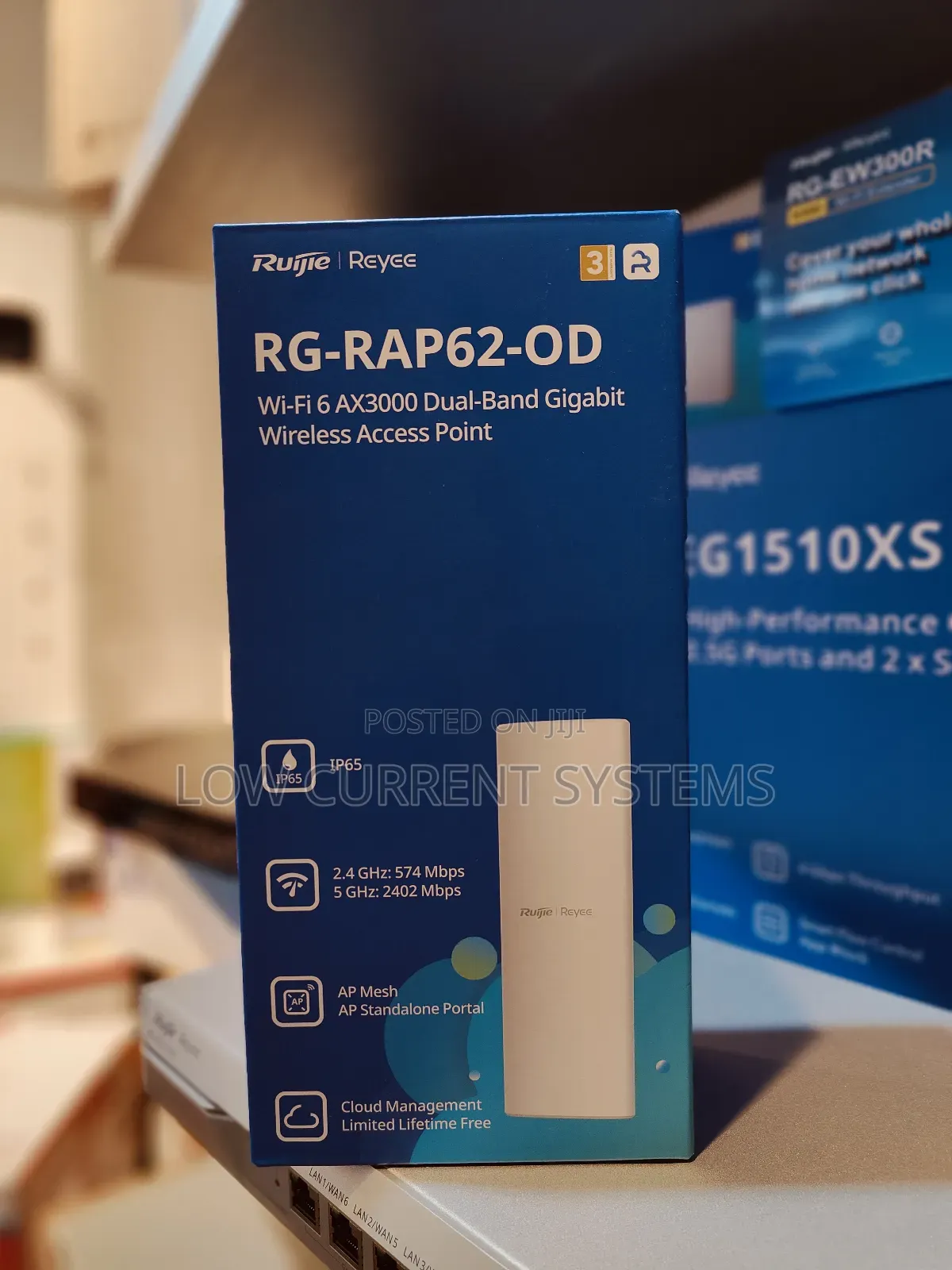 Ruijie Access Point Wifi6 Dual Band Ax3000 Wireless Outdoor in Spintex ...