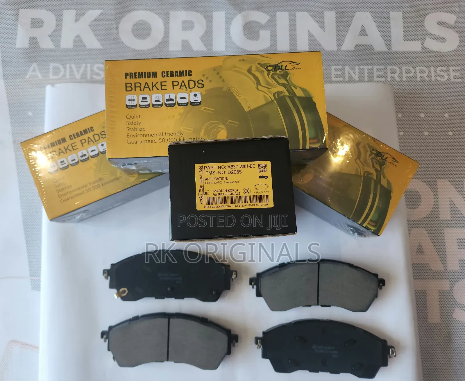 Ford Everest/Ranger Raptor 17-2024 Ceramic Front Brake Pad in Abossey ...