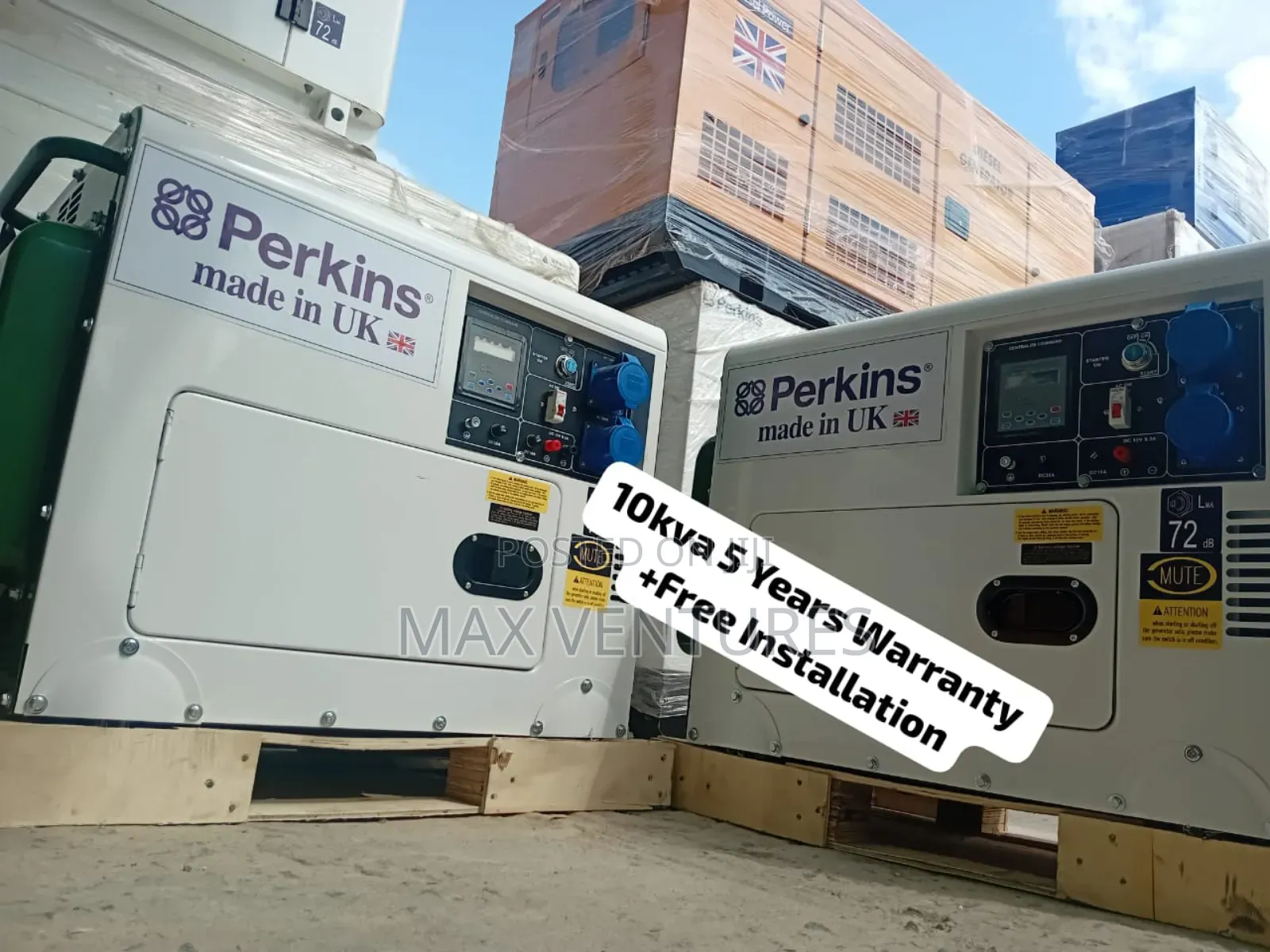 Perkins 10kva Diesel Generator for the Next Generation in Accra ...
