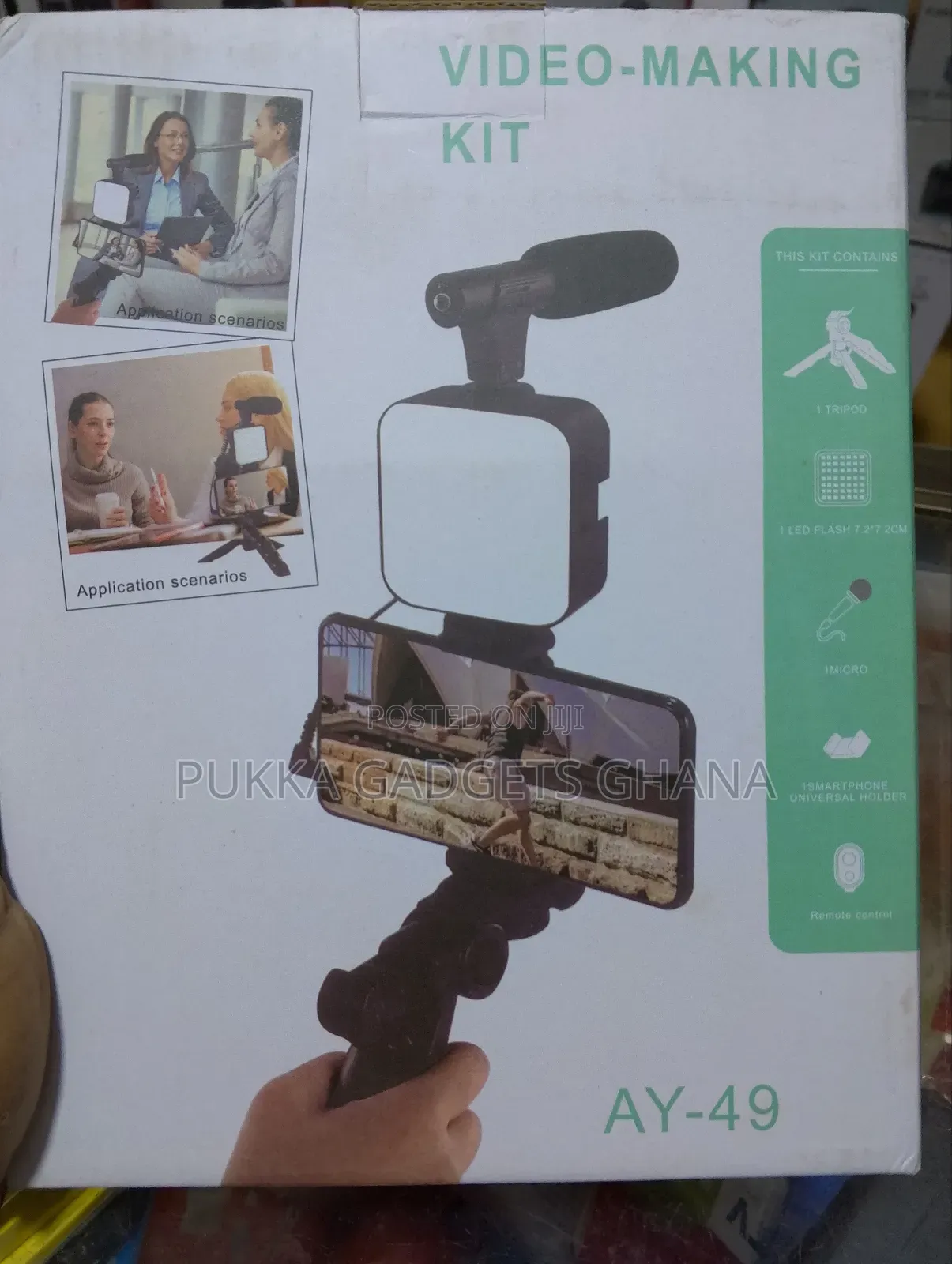 Vlogging Kit Ay-49 in Lapaz - Accessories & Supplies for Electronics, Pk Gadgets Ghana | Jiji.com.gh