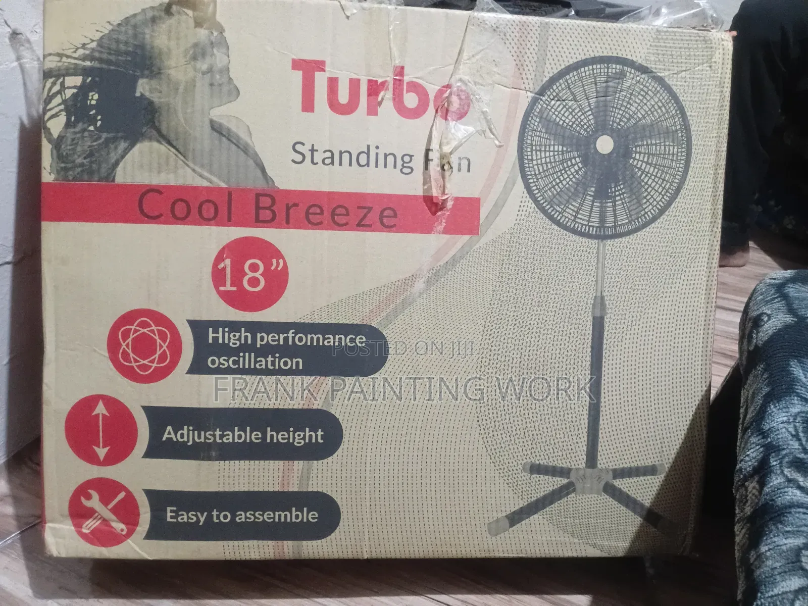 Turbo 18 Inches Standing Fan in Kumasi Metropolitan - Home Appliances ...