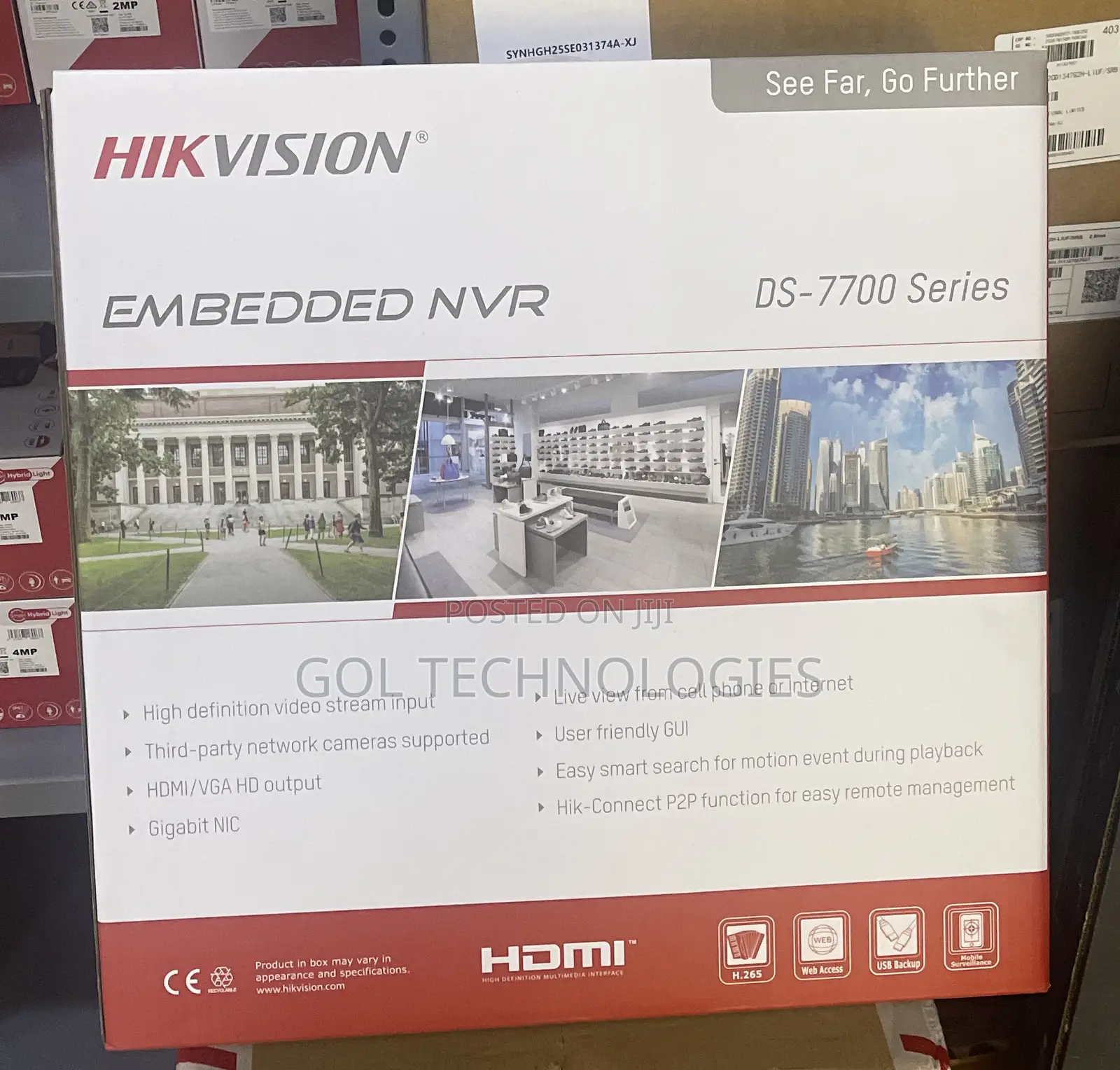 Hikvision 64ch NVR Ds-7764ni-M4 Ds-7700 Series Embedded NVR in Tesano ...