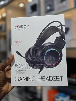 Yesido Ek05 RGB Gaming Headset With Microphone in Accra Metropolitan - Headphones, Emmanuel ...