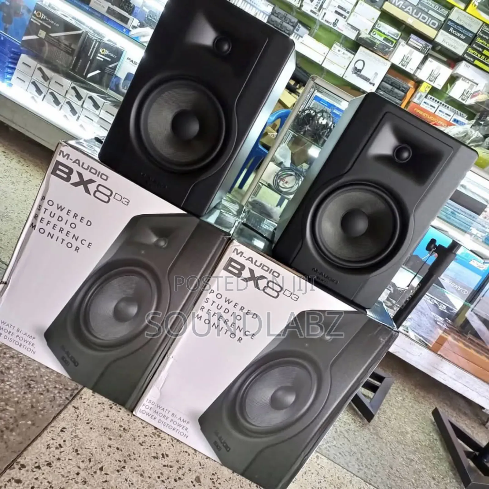 M-audio Bx8 D3 Powered Studio Reference Monitors Speakers in Accra ...