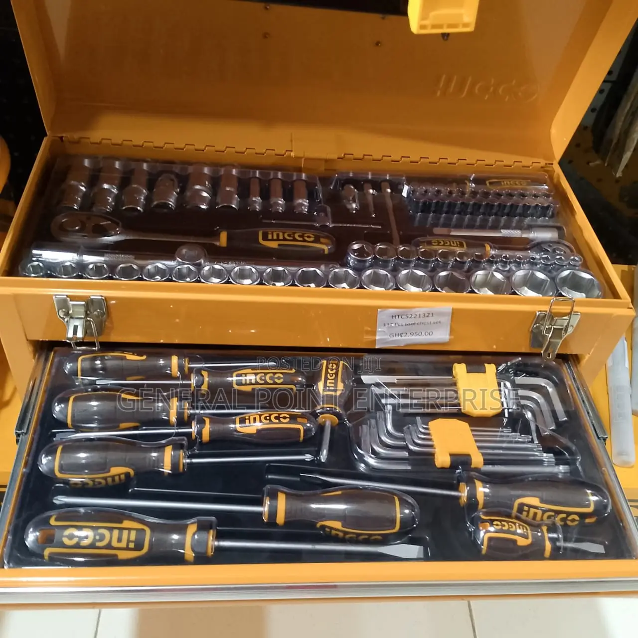 132 PCS Tool Chest Set in Tema Metropolitan - Hand Tools, General Point ...