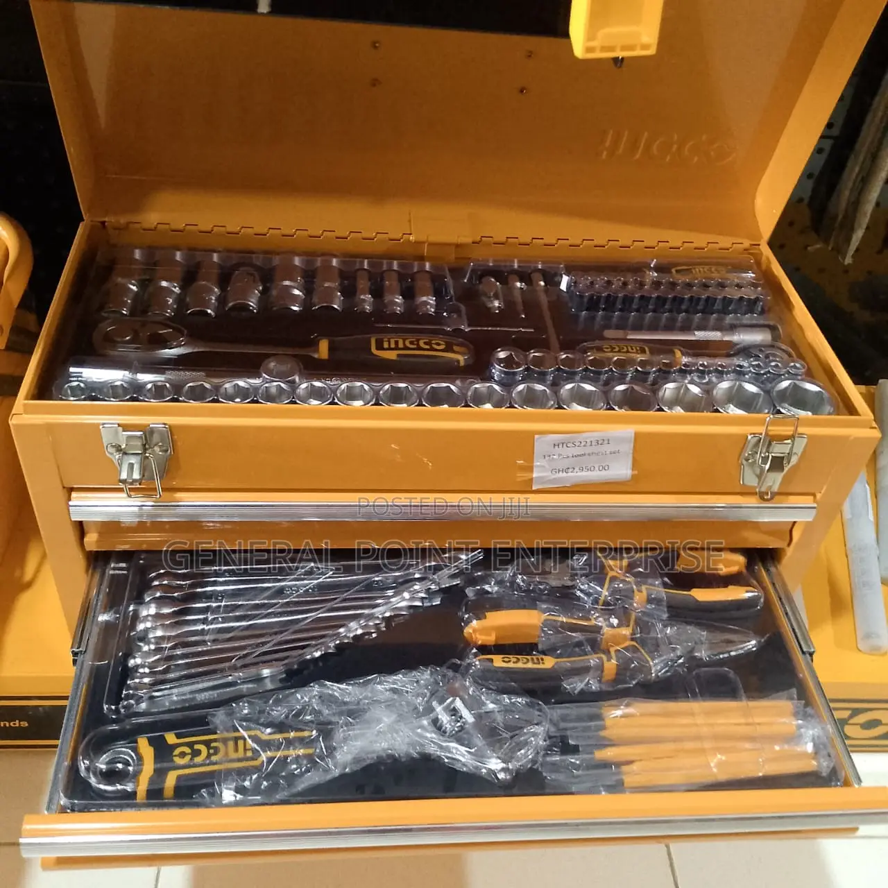 132 PCS Tool Chest Set in Tema Metropolitan - Hand Tools, General Point ...