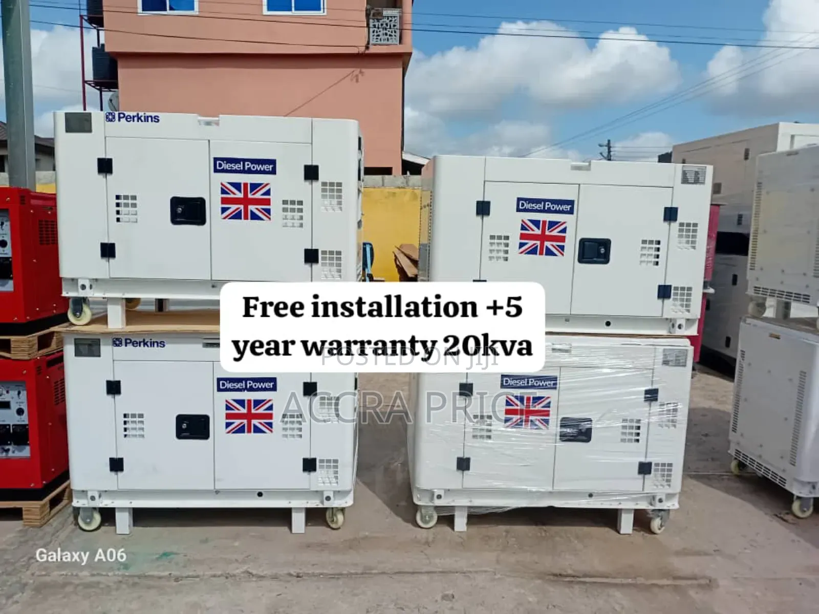 Diesel Fuelled 20kva Perkins Generator in Accra Metropolitan ...