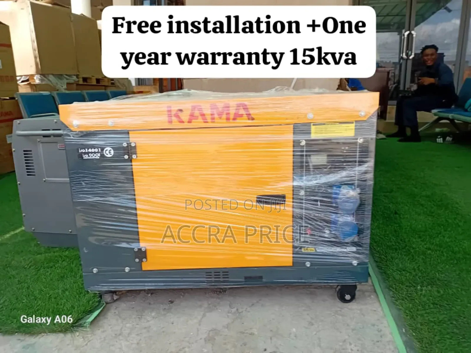 Premier 15kva 55kw Kama Generator Capacity Diesel Powered in Accra ...