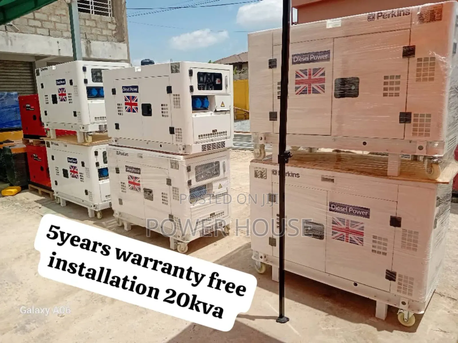 Renewable Hybrid Energy 20kva Perkins Diesel Generator in Accra ...