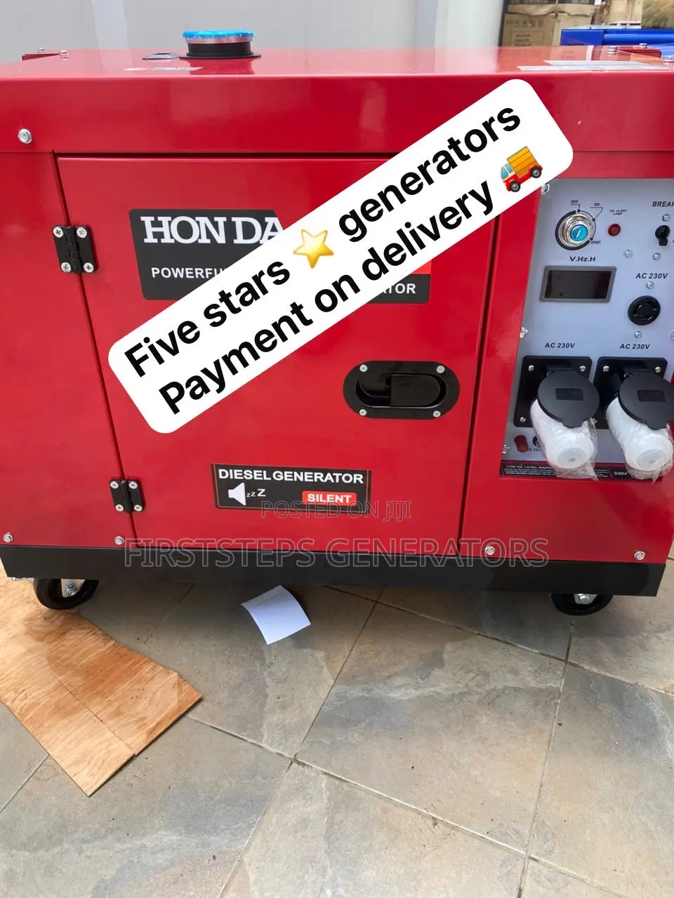 Silent Honda Made in Japan Remote Control 15kw Generator in Greater ...