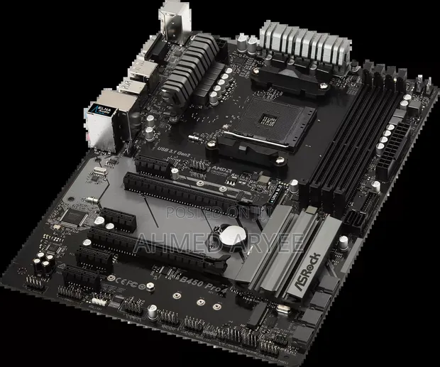 Buy Asrock B450 Pro4 Desktop Motherboard Amd Chipset