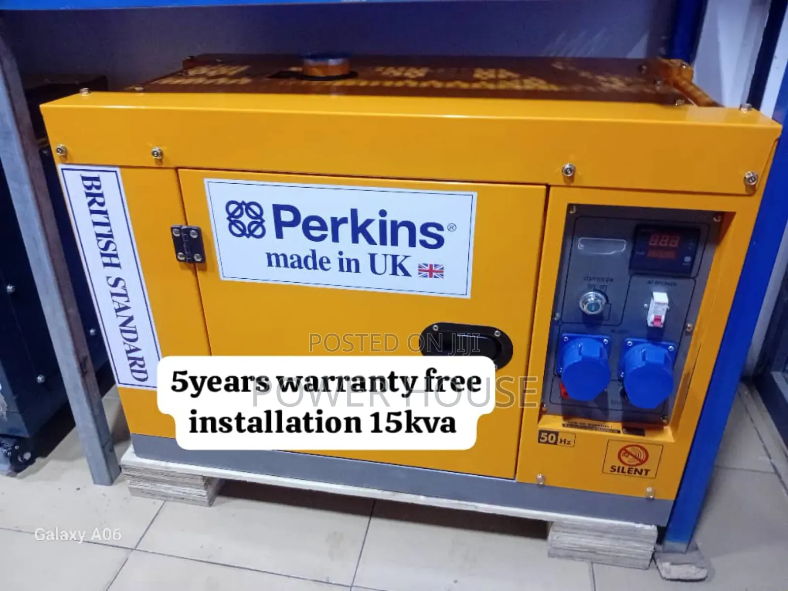 Dynamoflow 15kva 16500watts Diesel Perkins Generator in Accra Metropolitan - Electrical ...