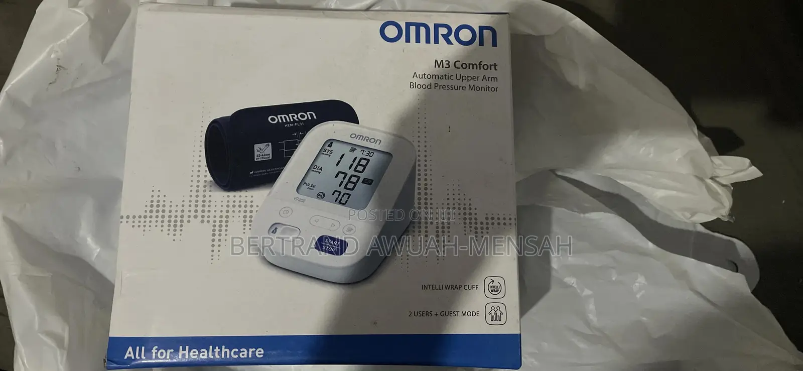 Omron M1 Bp Machine in Spintex - Medical Equipment & Supplies, Bertrand Awuah-mensah | Jiji.com.gh