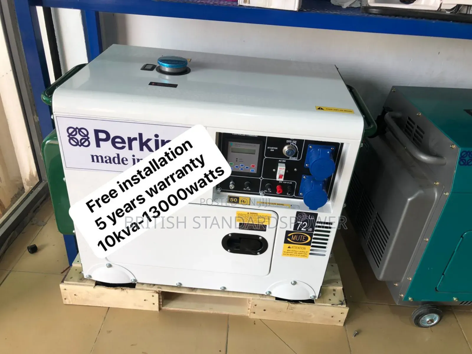 Enclosed 10kva Silent Diesel Generator in Accra Metropolitan ...