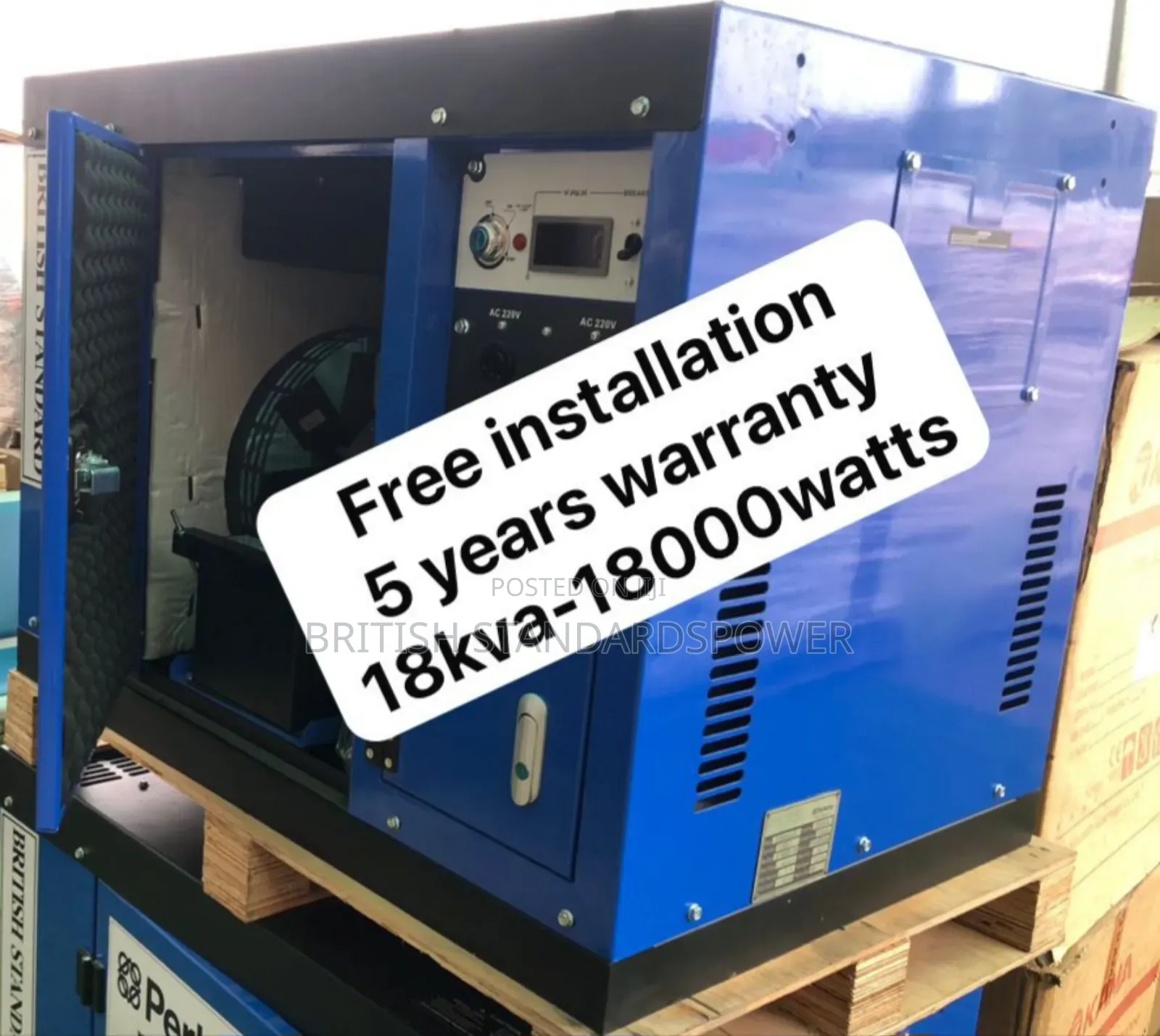 Ultimate Efficiency 18kva Diesel Powered Generator in Accra ...