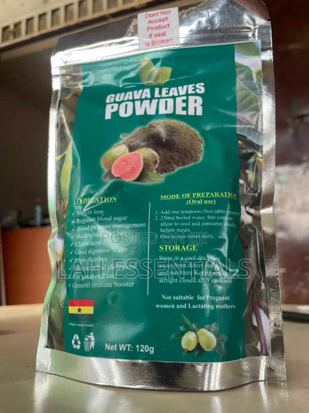 All Natural Guava Leaves Powder 120g in Lapaz - Vitamins & Supplements ...