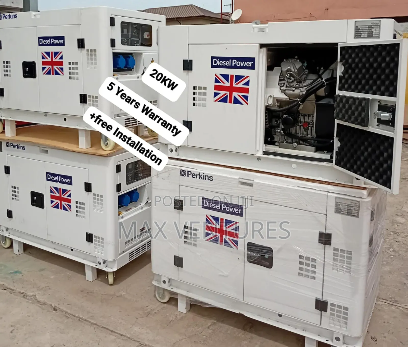 20kva Diesel Ignite Sphere Perkins Generator Power Supply in Accra ...