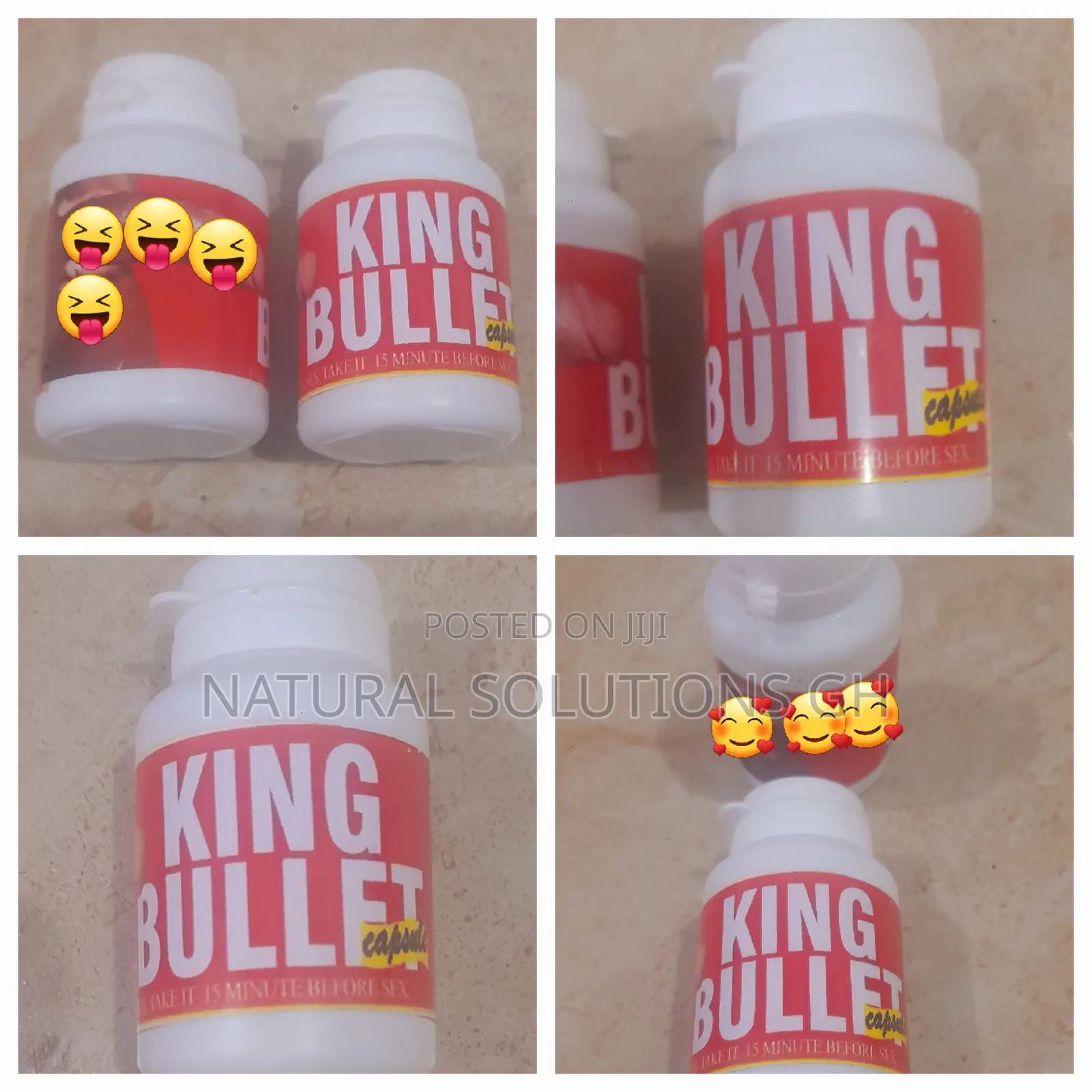 King Bullet Capsules Make It Long in Kasoa - Sexual Wellness, Natural ...