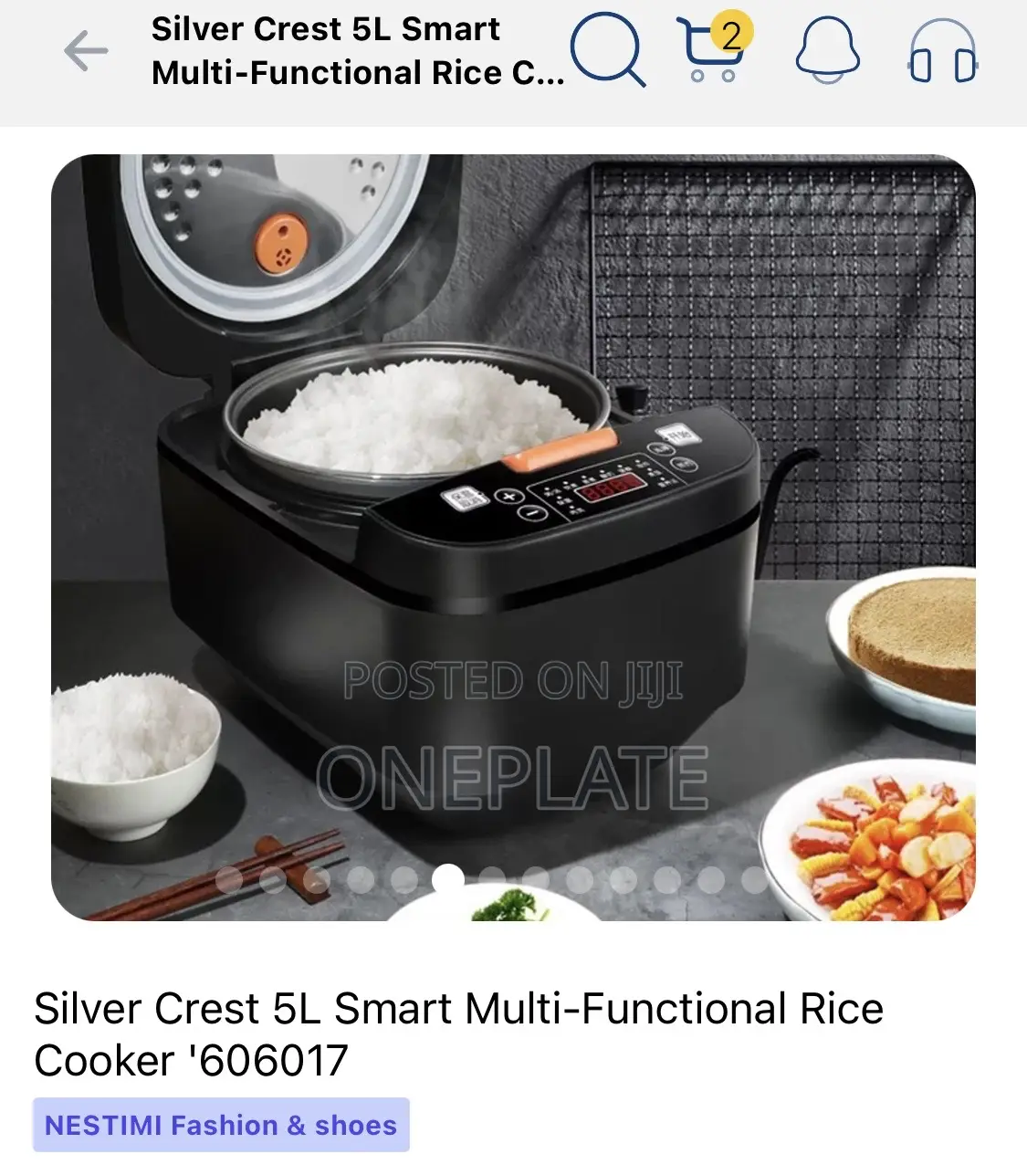 Silver Crest High Performance Electric Rice Cooker in Accra ...
